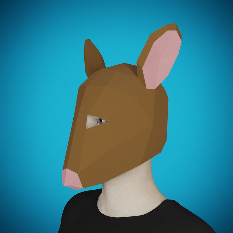 Printable Rat Mask - Etsy