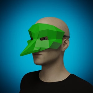 Venetian Half MASK PAPERCRAFT 3d, DIY Masquerade Ball Mask for Men, Pdf ...