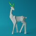 DEER PAPERCRAFT Template, Diy 3D Paper Craft, PDF Downloadabe Pattern ...