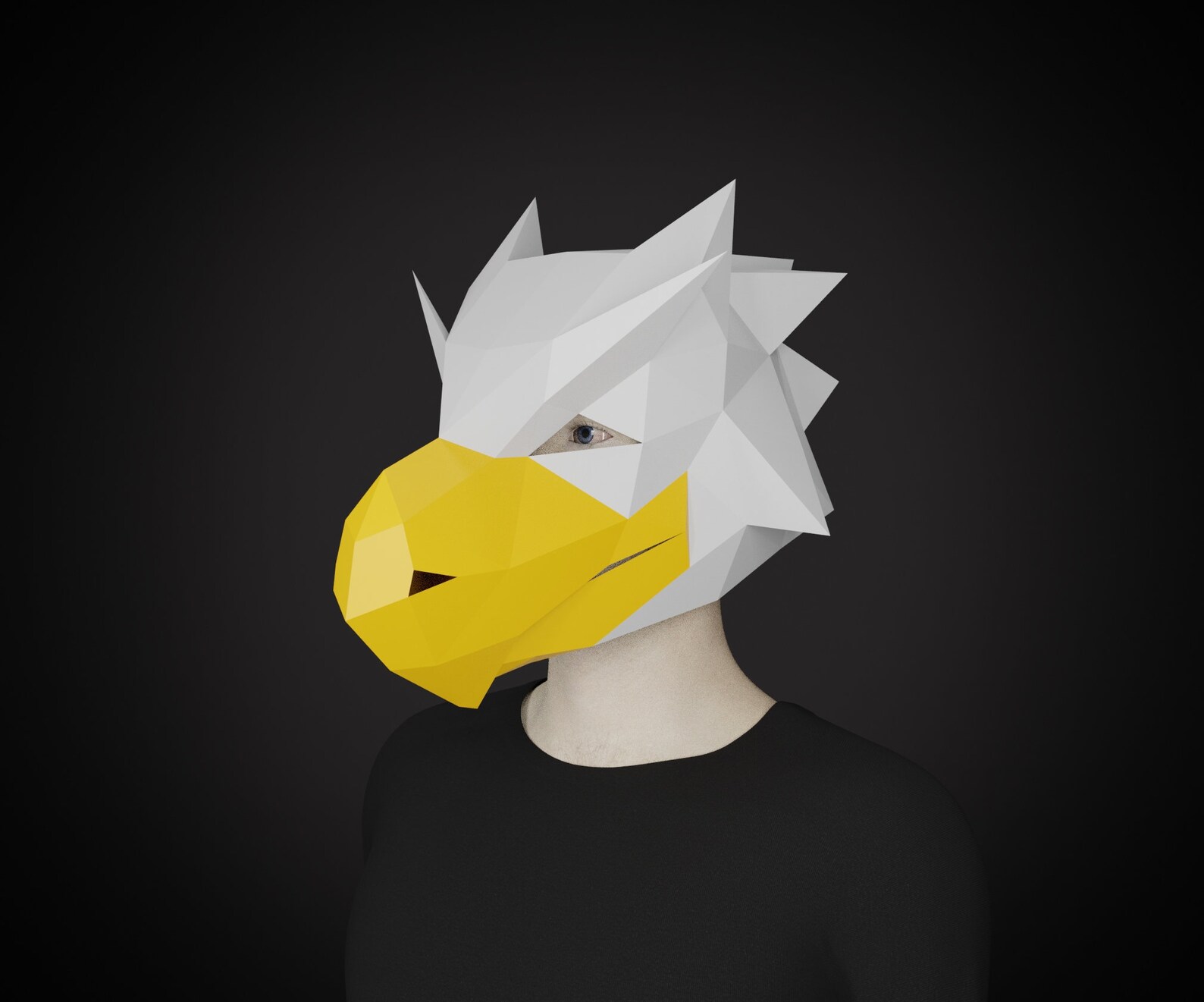BIRD Gryphon MASK PAPERCRAFT Diy Animal Costume Printable - Etsy