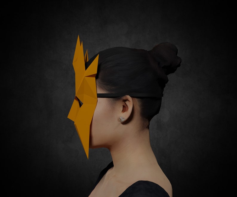 Princess Masquerade PAPERCRAFT MASK TEMPLATE Pdf Printable - Etsy