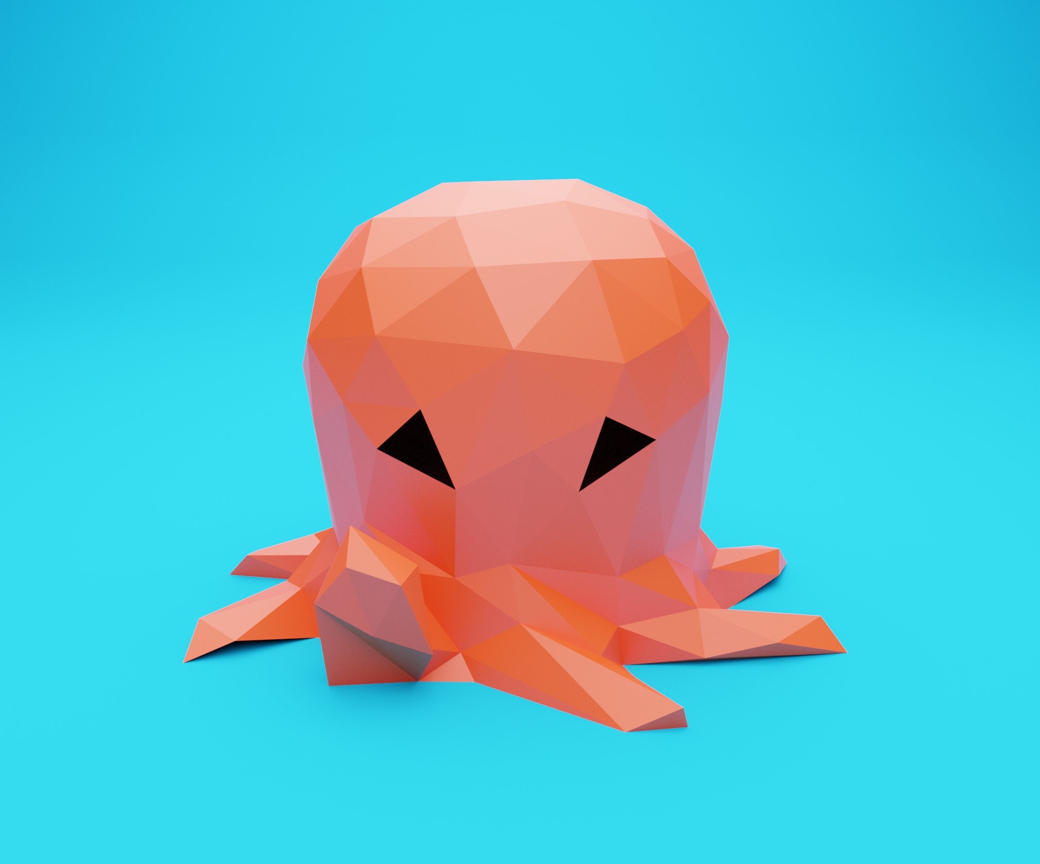 Low Poly Octopus