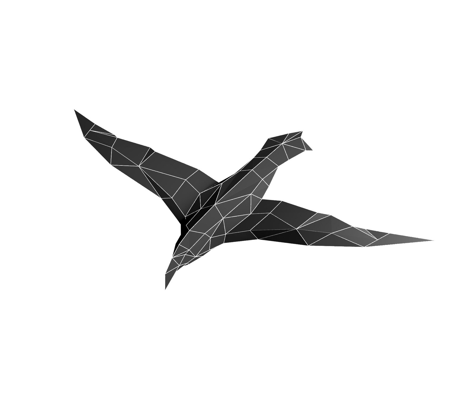 BIRD CROW PAPERCRAFT Template, Diy 3d Paper Craft, Pdf Downloadabe ...