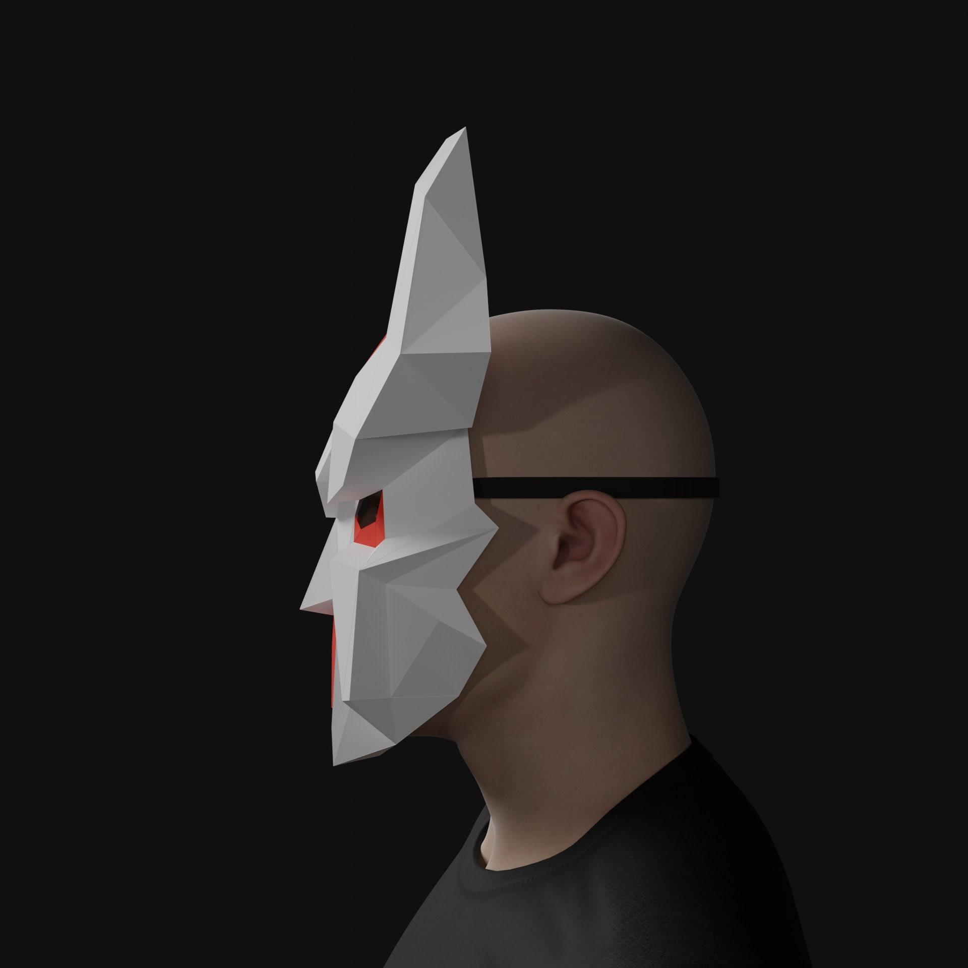MASK PAPERCRAFT "mecha Warrior" Robot Costume, Japanese Anime Halloween ...