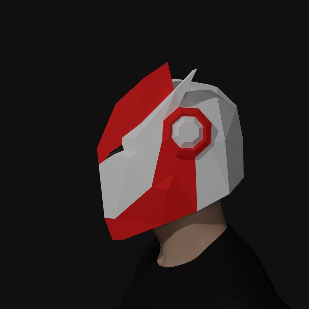 MASK PAPERCRAFT abslout Mecha Robot Costume, Japanese Anime Halloween ...