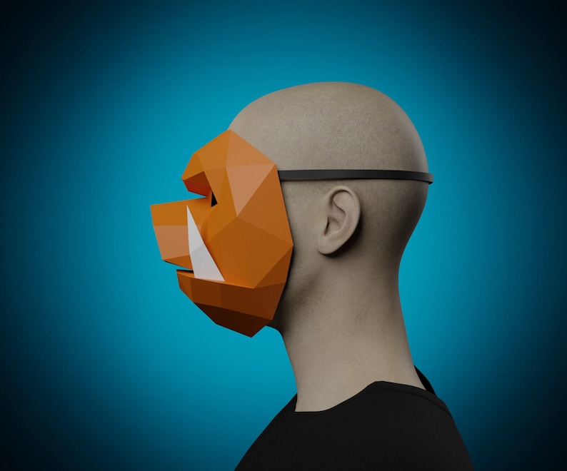 Boar Pig MASK PAPERCRAFT 3d Template Diy Printable Craft - Etsy