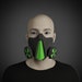 PAPERCRAFT FACE MASK Gas Respirator 3D Paper Costume - Etsy