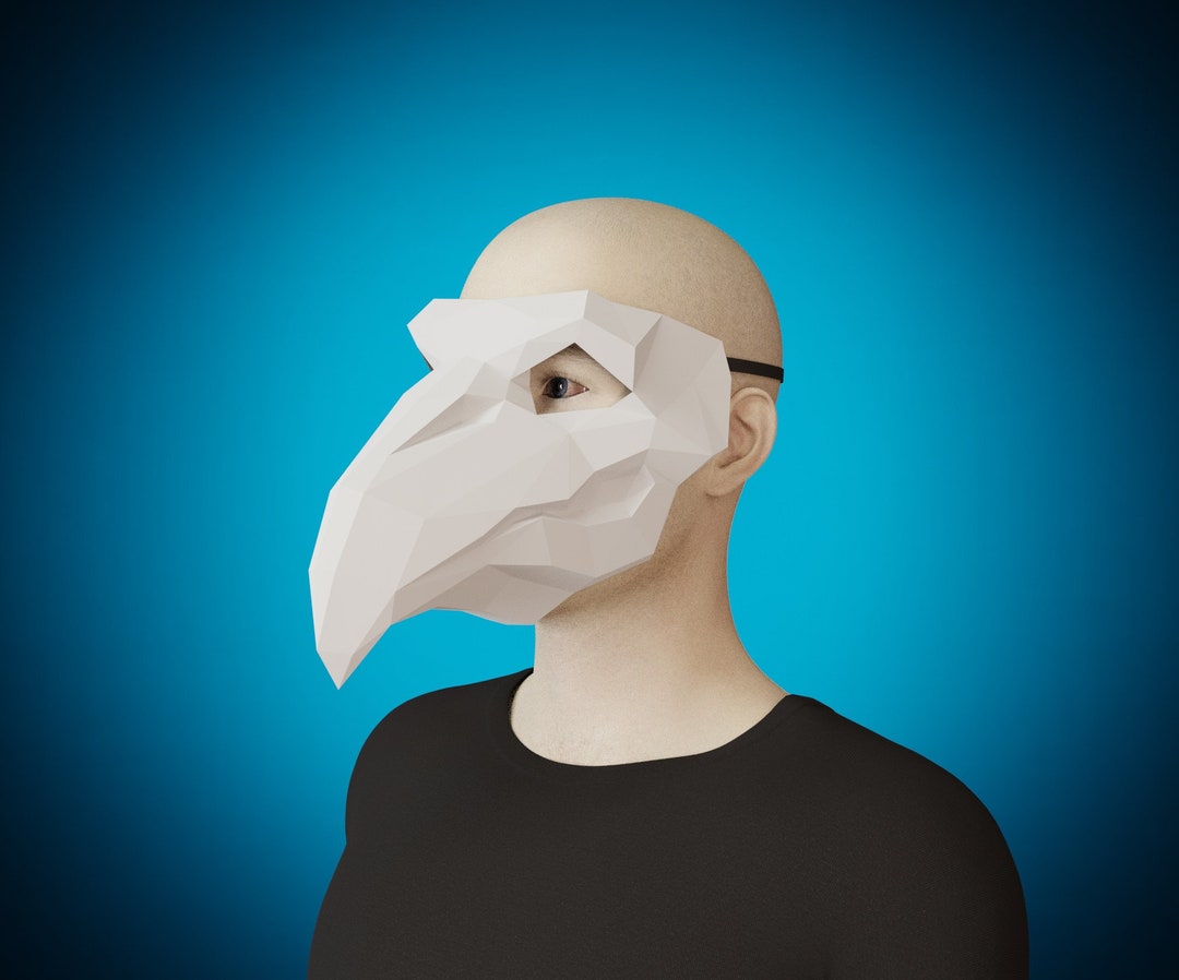 Scary MASK PAPERCRAFT -animal Skull - 3D Diy Adult Paper Craft Pattern ...