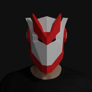 MASK PAPERCRAFT "abslout Mecha" Robot Costume, Japanese Anime Halloween ...