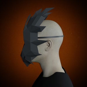 Scary Mask Papercraft - SCARECROW - 3D DIY Adult Paper Craft Pattern ...