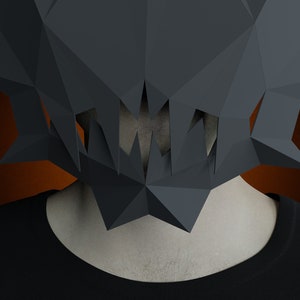 Scary Mask Papercraft - SCARECROW - 3D DIY Adult Paper Craft Pattern ...