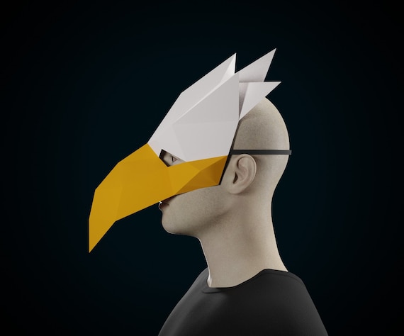 Bird Beak Mask Template