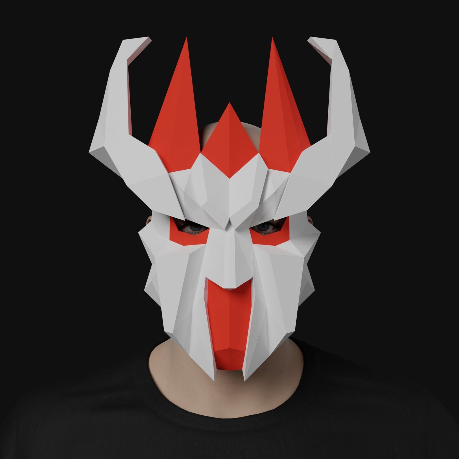 MASK PAPERCRAFT "mecha Warrior" Robot Costume, Japanese Anime Halloween ...