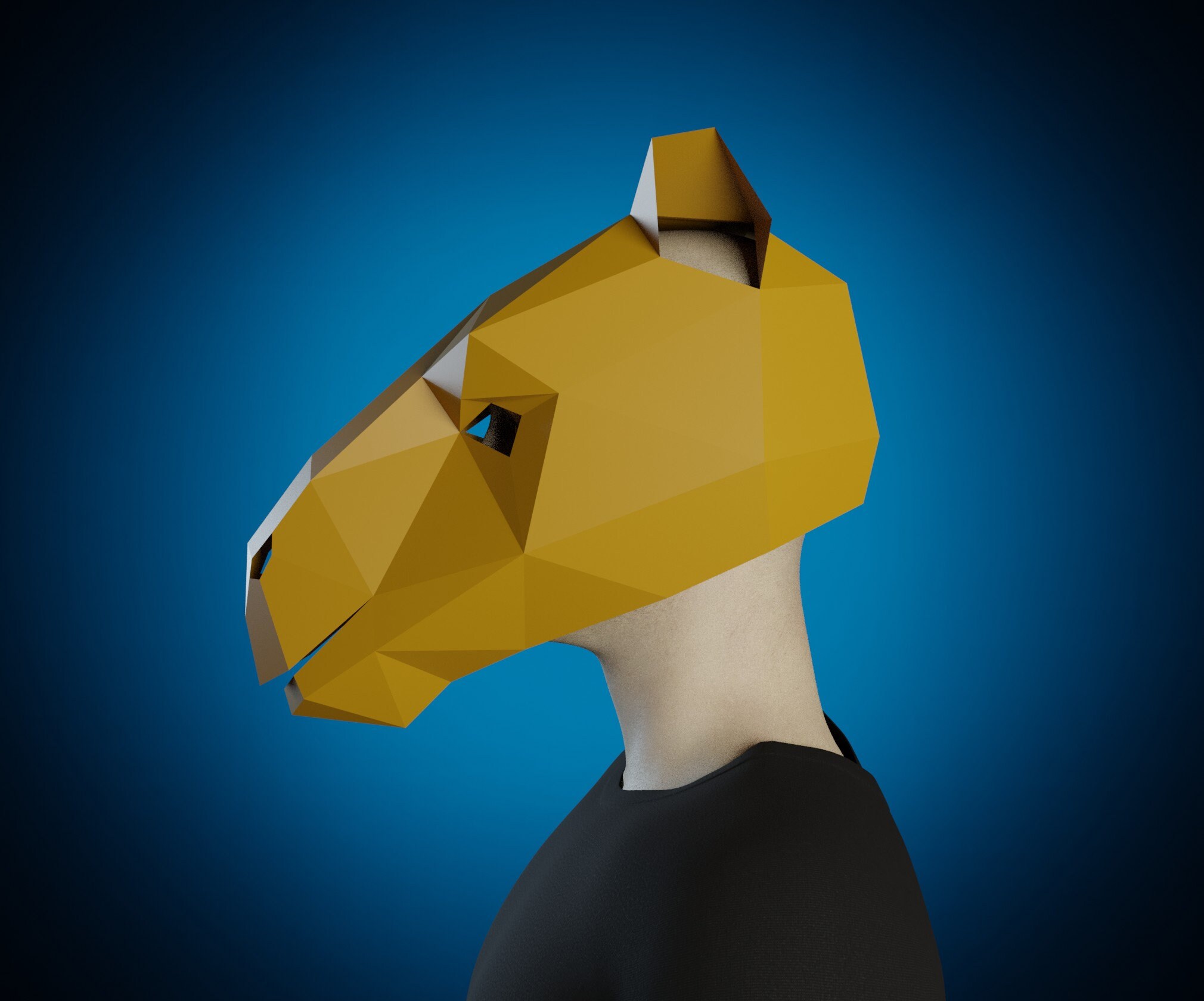 CAMEL PAPERCRAFT 3D Template Diy Craft Make Your Own Animal - Etsy