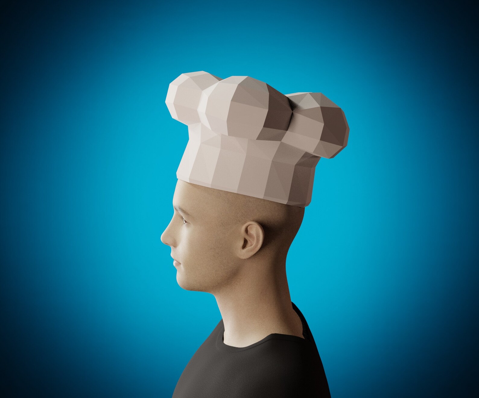 PAPERCRAFT CHEFF Hat Diy COSTUME Easy Halloween Costumes for - Etsy