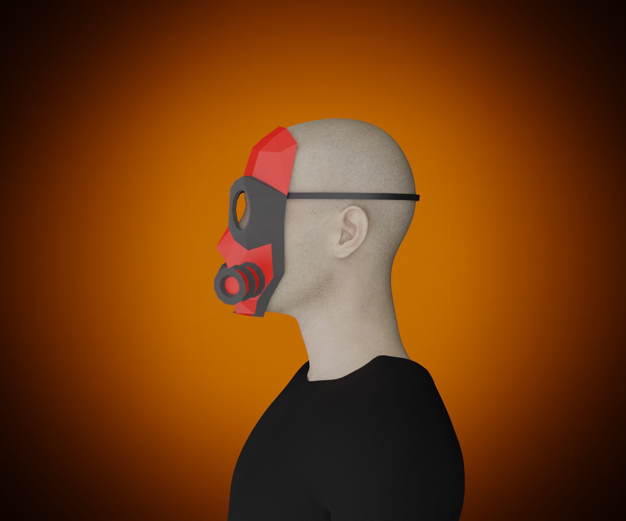 Papercraft Steampunk GAS MASK 3D Paper Costume Template Diy - Etsy Canada