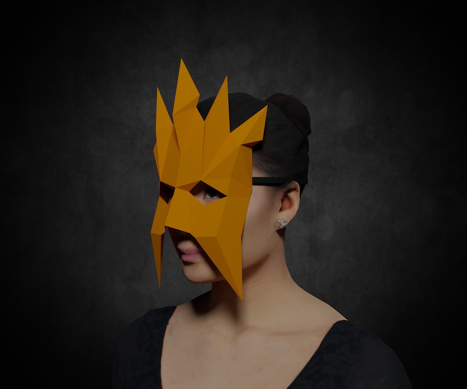 Princess Masquerade PAPERCRAFT MASK TEMPLATE Pdf Printable - Etsy