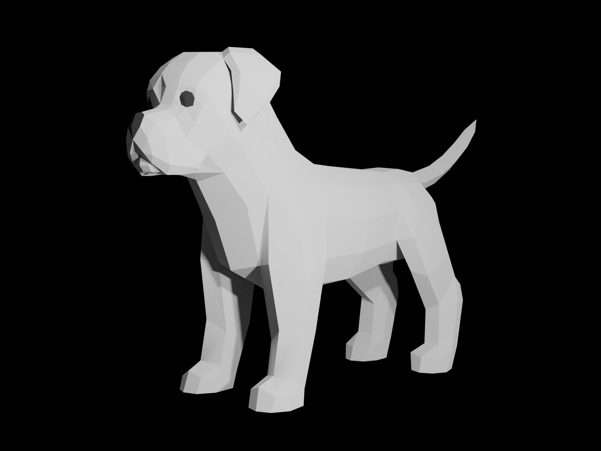 BOXER DOG PAPERCRAFT Template Diy 3D Paper Craft Pdf - Etsy UK