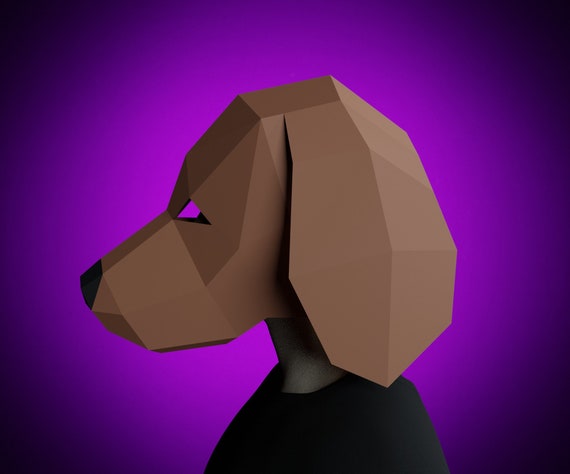 Dog Head Template