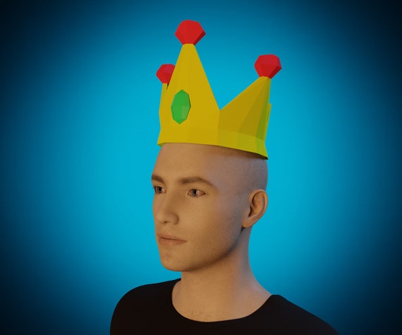 PAPERCRAFT CROWN Diy King COSTUME Easy Halloween Costumes | Etsy