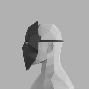 Executioner PAPERCRAFT MASK PDF Pattern, 3D Costume, Printable Diy ...