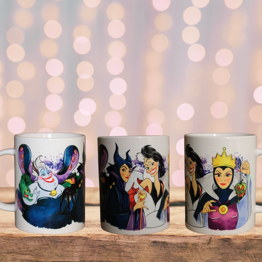 Villains Mug, Ceramic Coffee Mug, Evil Queens Mug - Etsy