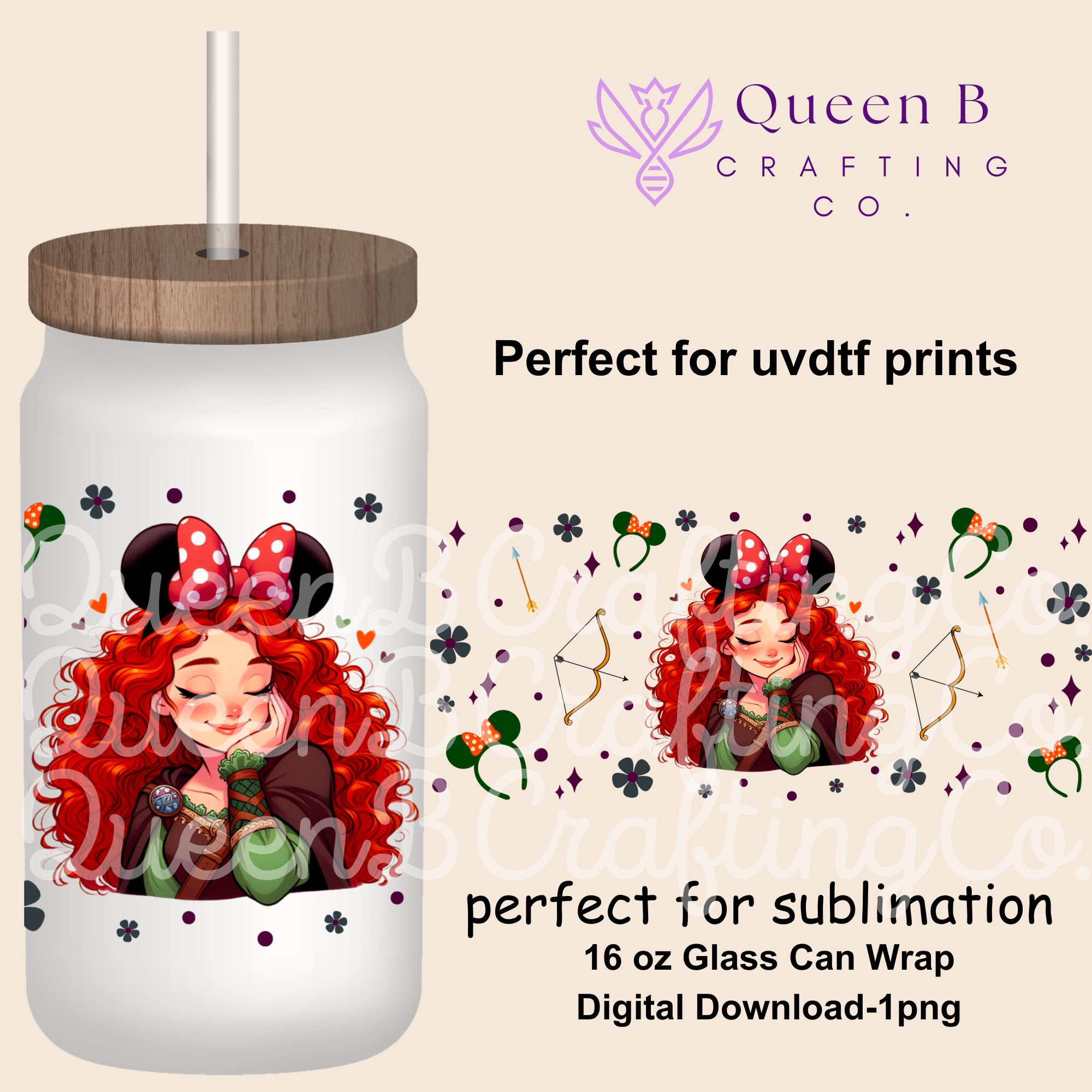 Princess Tumbler, Princess PNG, Princess Coffee Sublimation, 16oz Cup ...