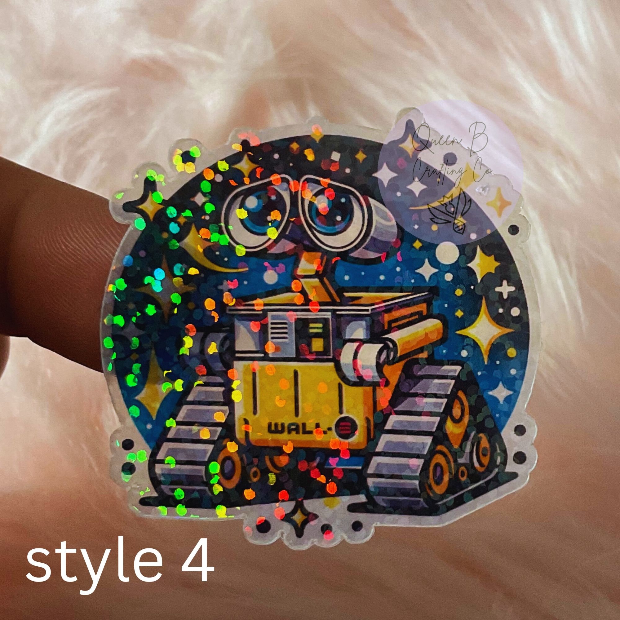 Wall E Sticker, Robot Sticker, Disnye Stickers, Space Sticker - Etsy