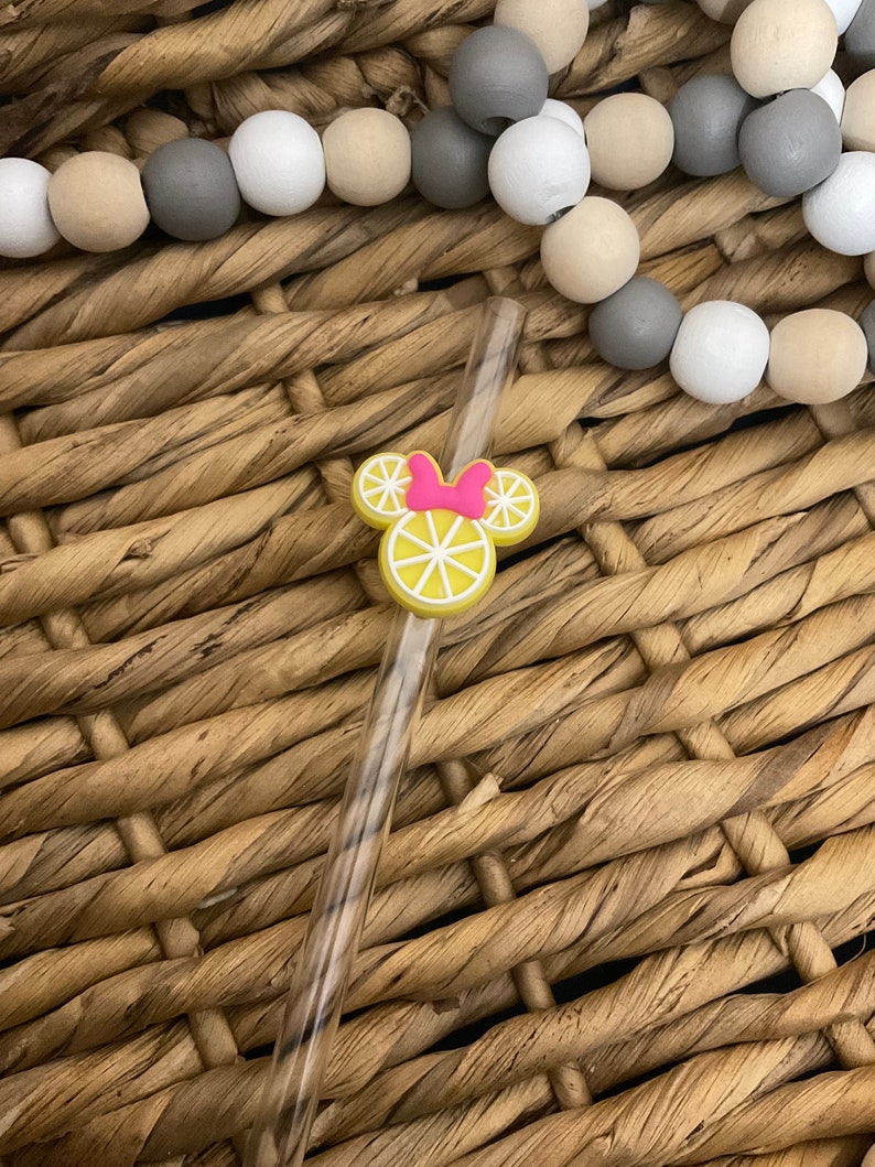 Straw Charm, Silicone Straw Charm, Straw Topper - Etsy