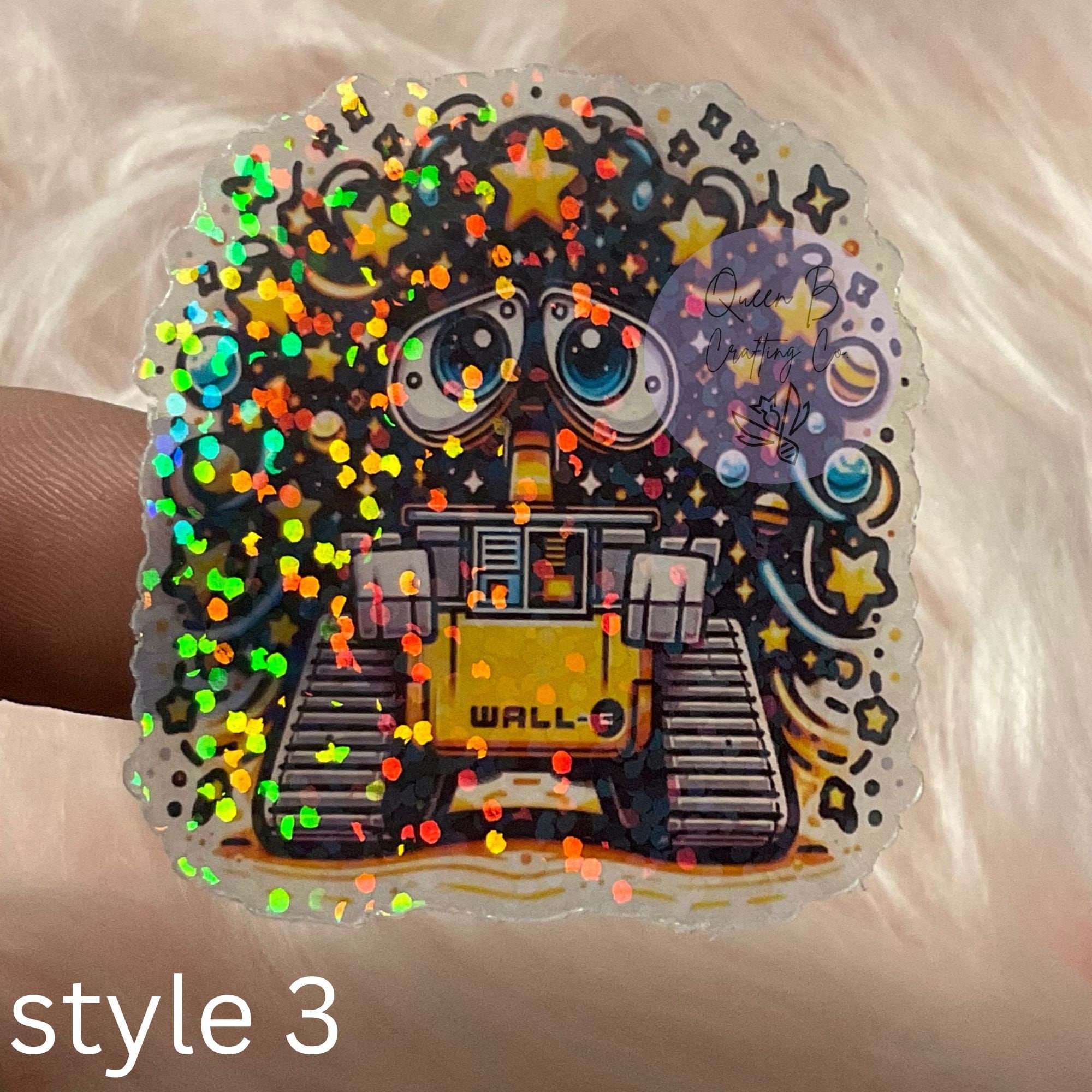 Wall E Sticker, Robot Sticker, Disnye Stickers, Space Sticker - Etsy