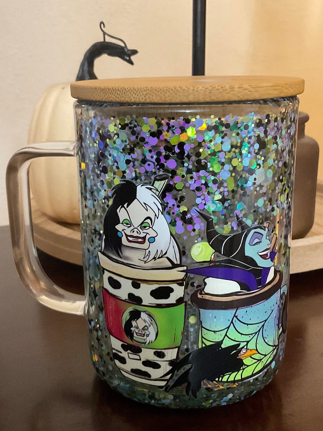 Evil Queens Snow Globe, 15oz Snow Globe Mug, 15oz Mug, Villains Mug ...