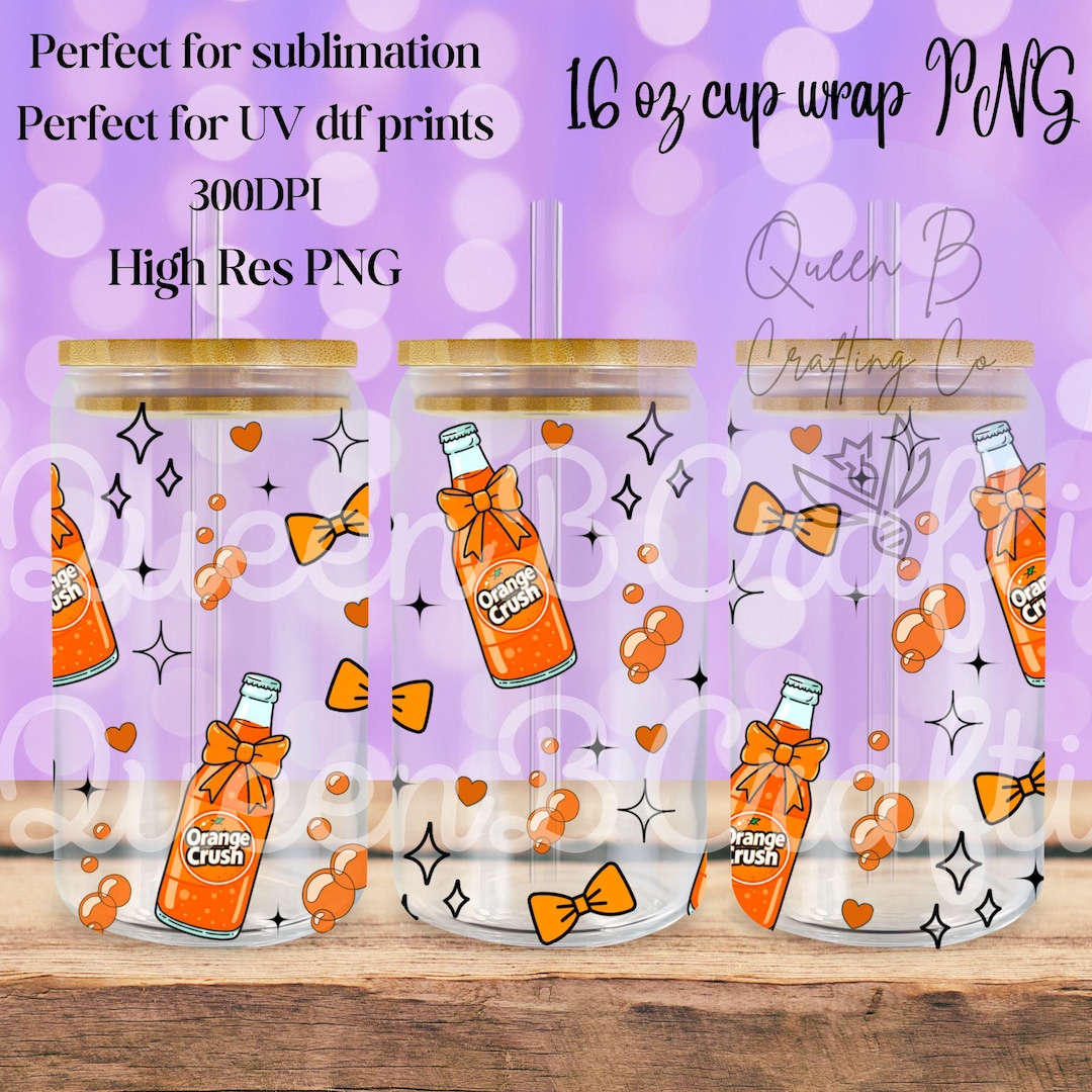 Soda Cup Wrap, Crush Cup Wrap, Pepper Cup Wrap, 16oz Cup Wrap, 16oz ...