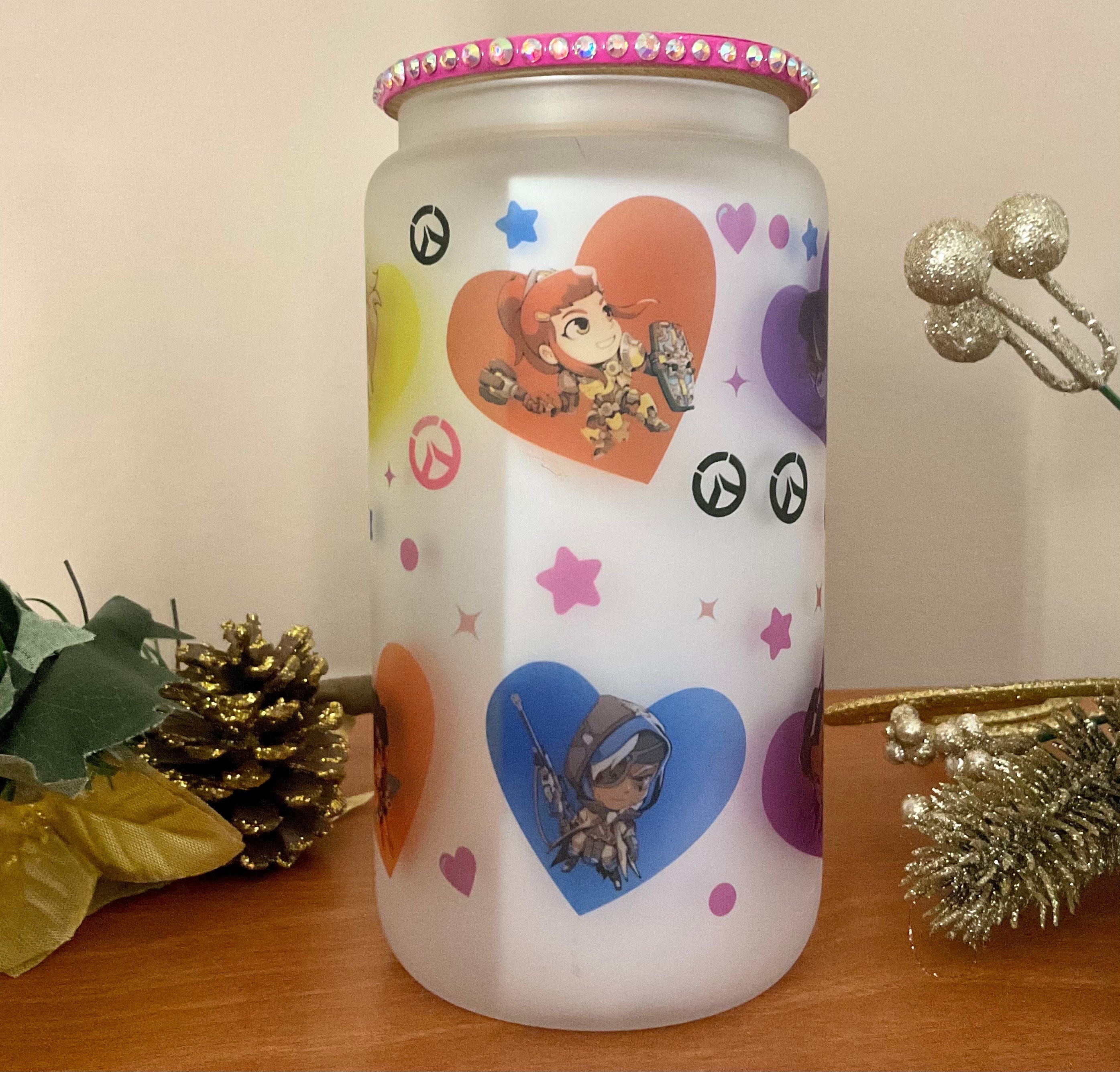 16 Oz Gamer Cup, 16 Oz Gamer Girl Cup, 16oz Libbey Glass, Christmas ...