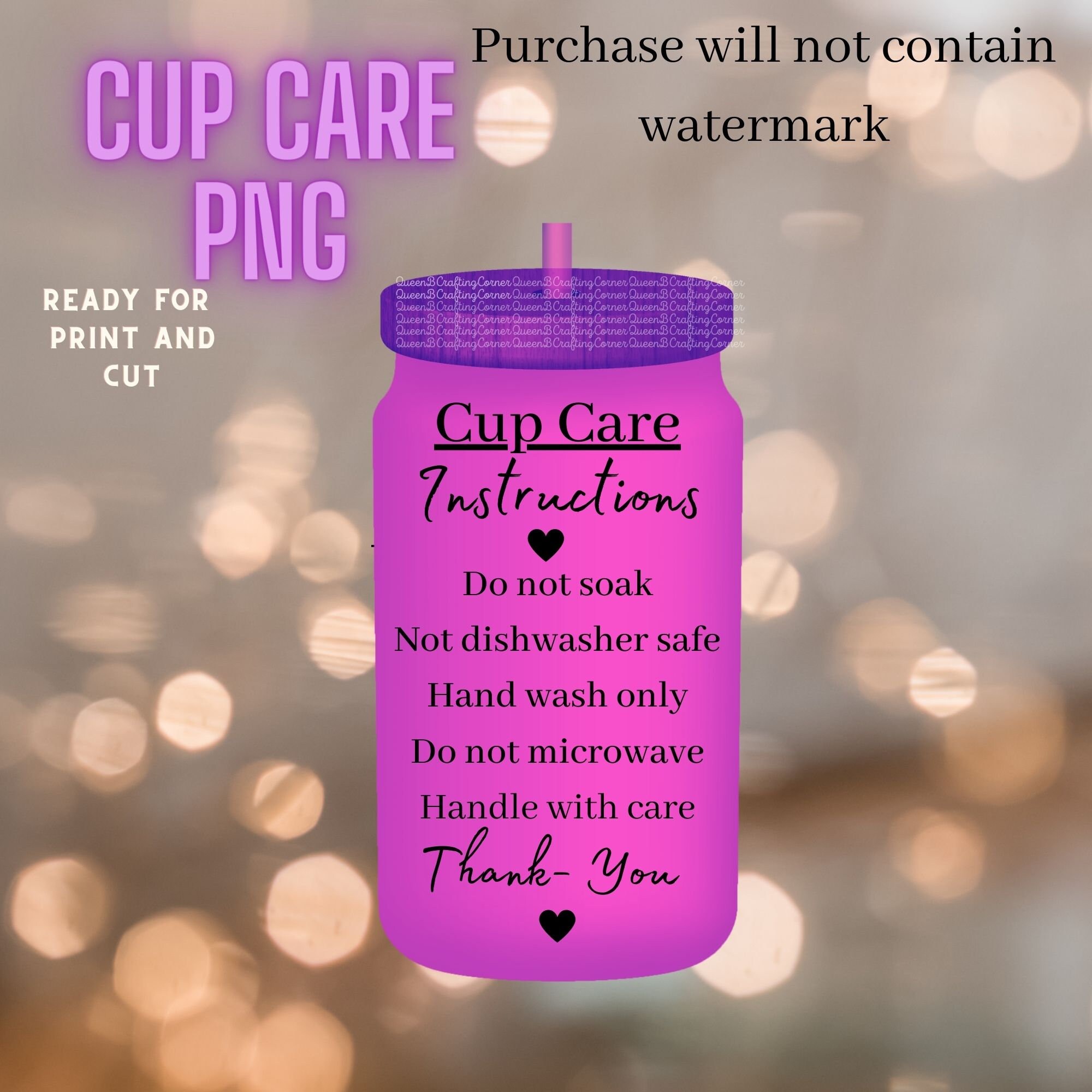 Libbey Glass Can Cup Care Png Cup Care Card Png Beer Can - Etsy