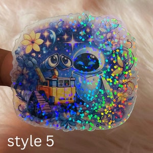 Wall E Sticker, Robot Sticker, Disnye Stickers, Space Sticker - Etsy