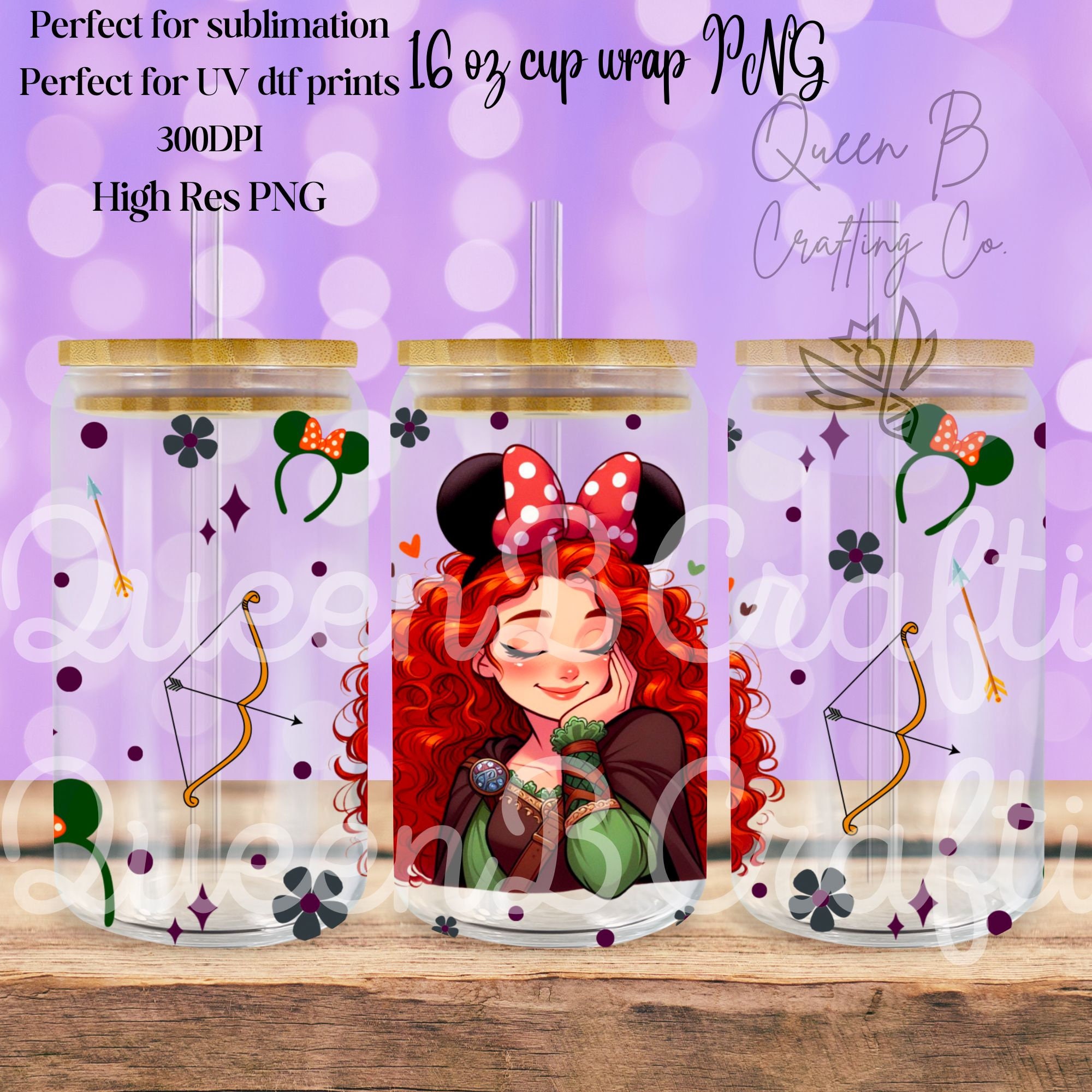 Princess Tumbler, Princess PNG, Princess Coffee Sublimation, 16oz Cup ...