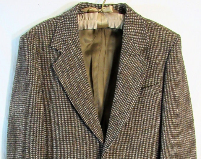1980s Vintage Christopher Dawes Men's 100% Wool Harris Tweed ...