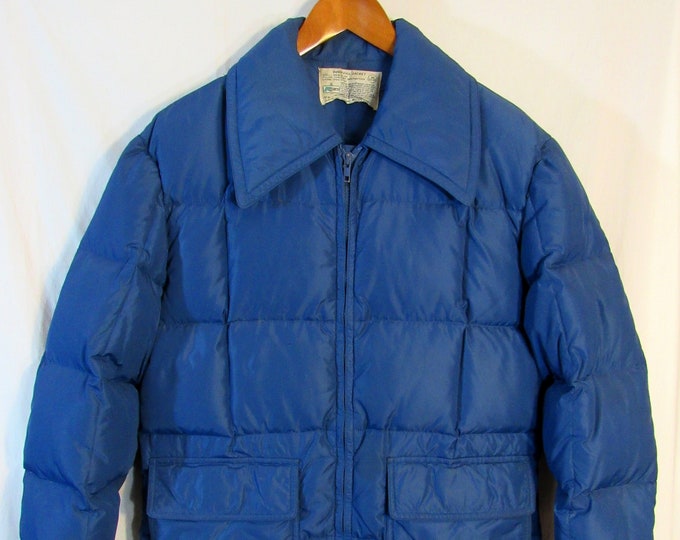 Early 1980s Vintage Kmart by Swan Brand Down Products Men's Quilted ...