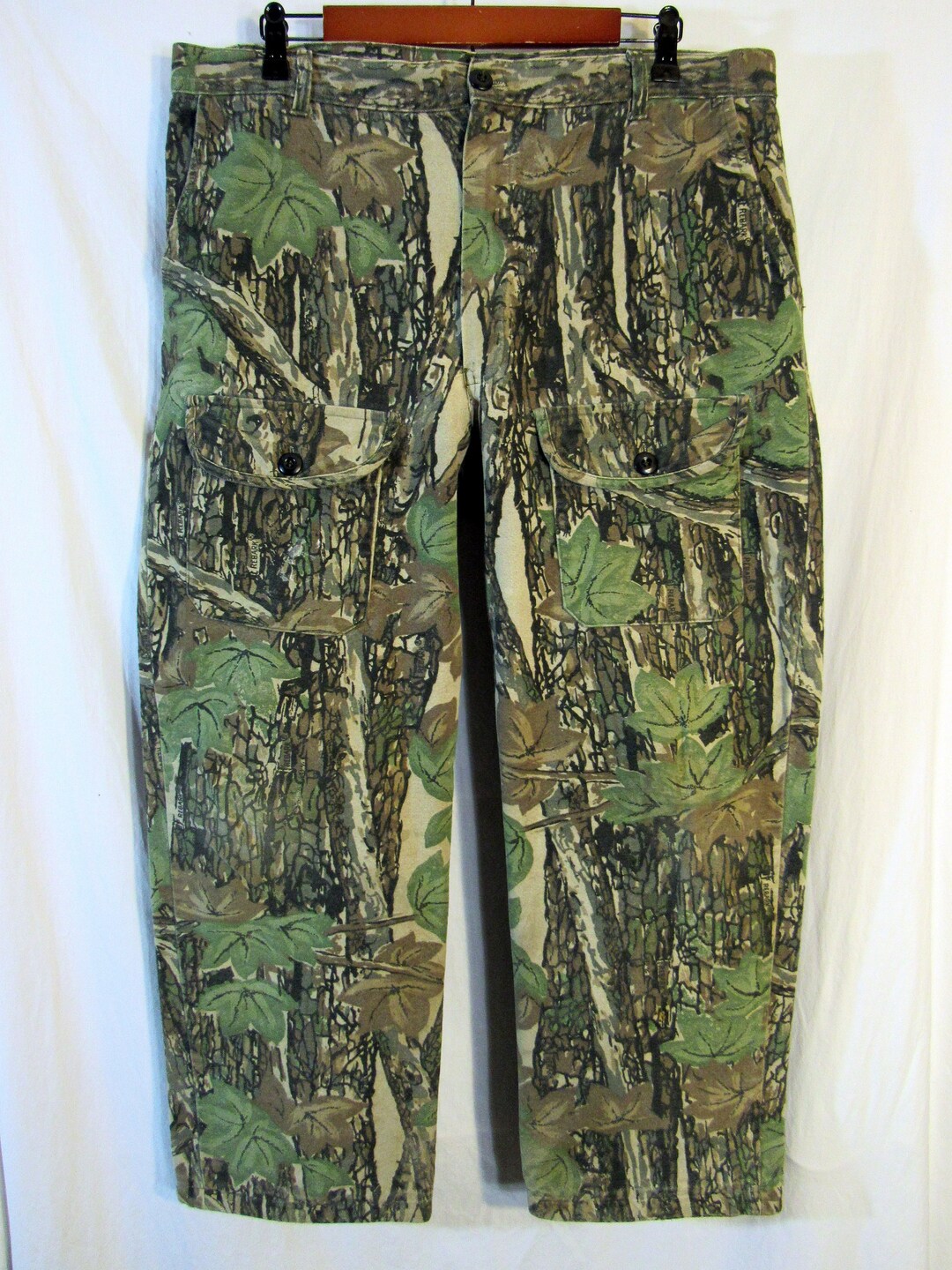 OCOEE Men's Trebark Camo Cotton BDU Style Hunting Pants, Size 37" X 28. ...