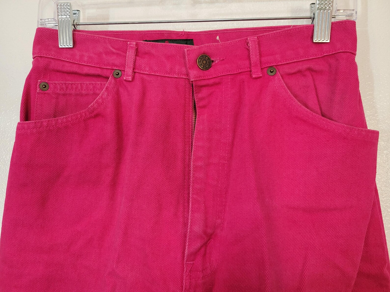 Vintage 1990s Jcpenney Hunt Club Women's Hot Pink High Waist Tapered ...