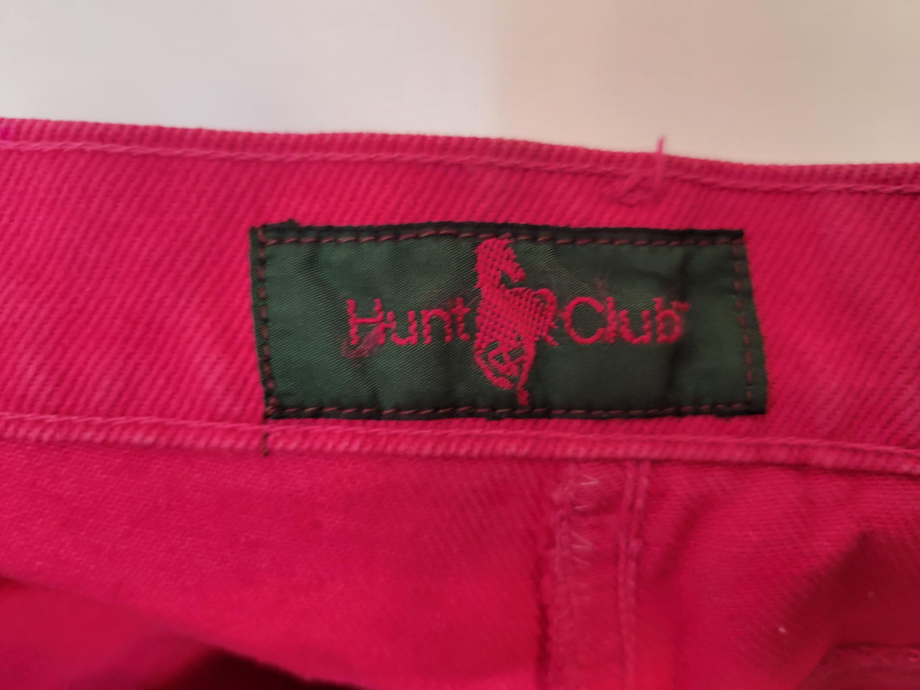 Vintage 1990s Jcpenney Hunt Club Women's Hot Pink High Waist Tapered ...