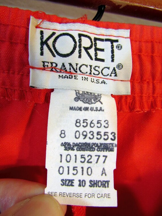 1990s Vintage Koret Francisca Gingham Check Women's P… - Gem
