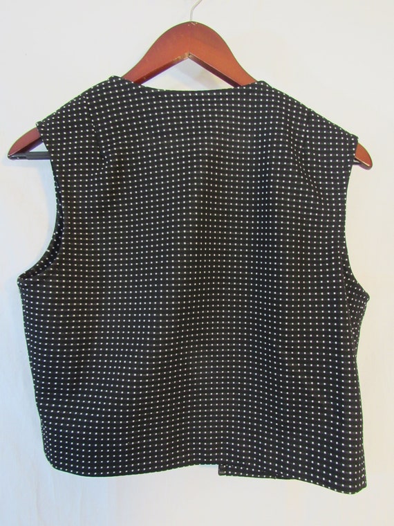 Vintage 1960s The Kollection Two Piece Orange and Bla… - Gem