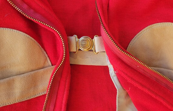 Vintage Bob Allen Gun Club Sportswear Red Wool Shooti… - Gem