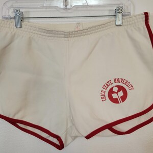 Vintage 1970s Chico State University White/red Polyester Athletic ...