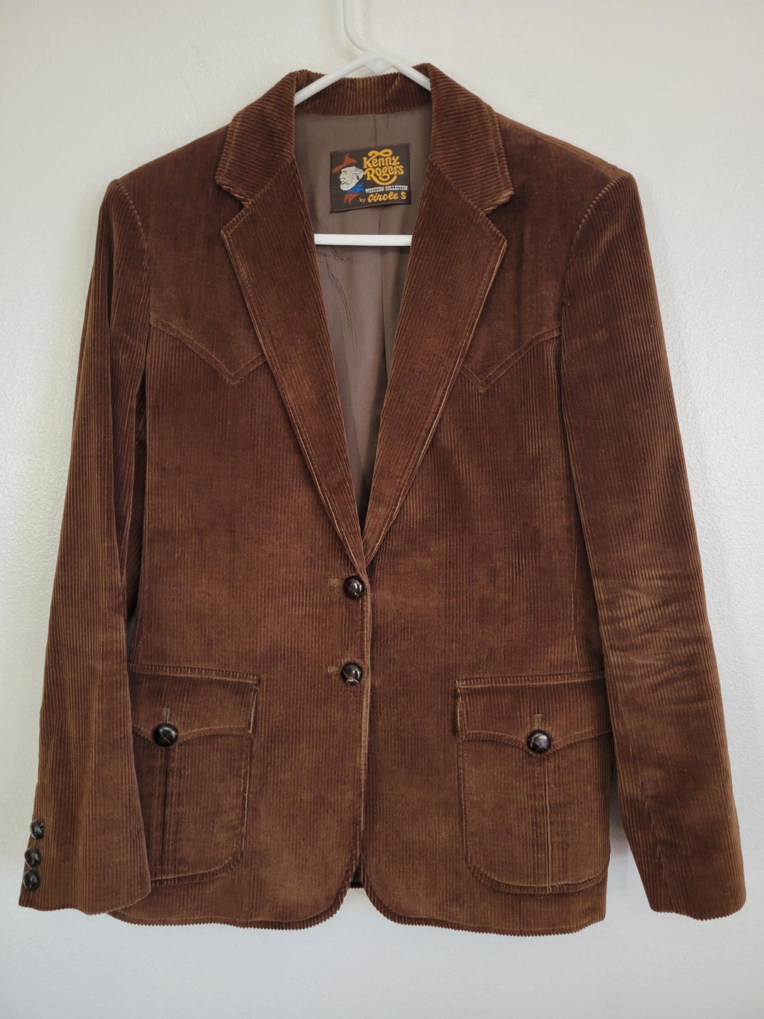 Vintage 1980s Kenny Rogers Western Collection by Circle S Women's Brown ...