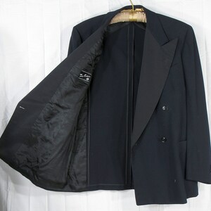 40s Vintage Fahey Brockman Men's 4x2 Double Breasted Tuxedo Jacket ...