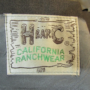 California Ranchwear 1980s Vintage H Bar C Men's Two Piece Western Suit ...