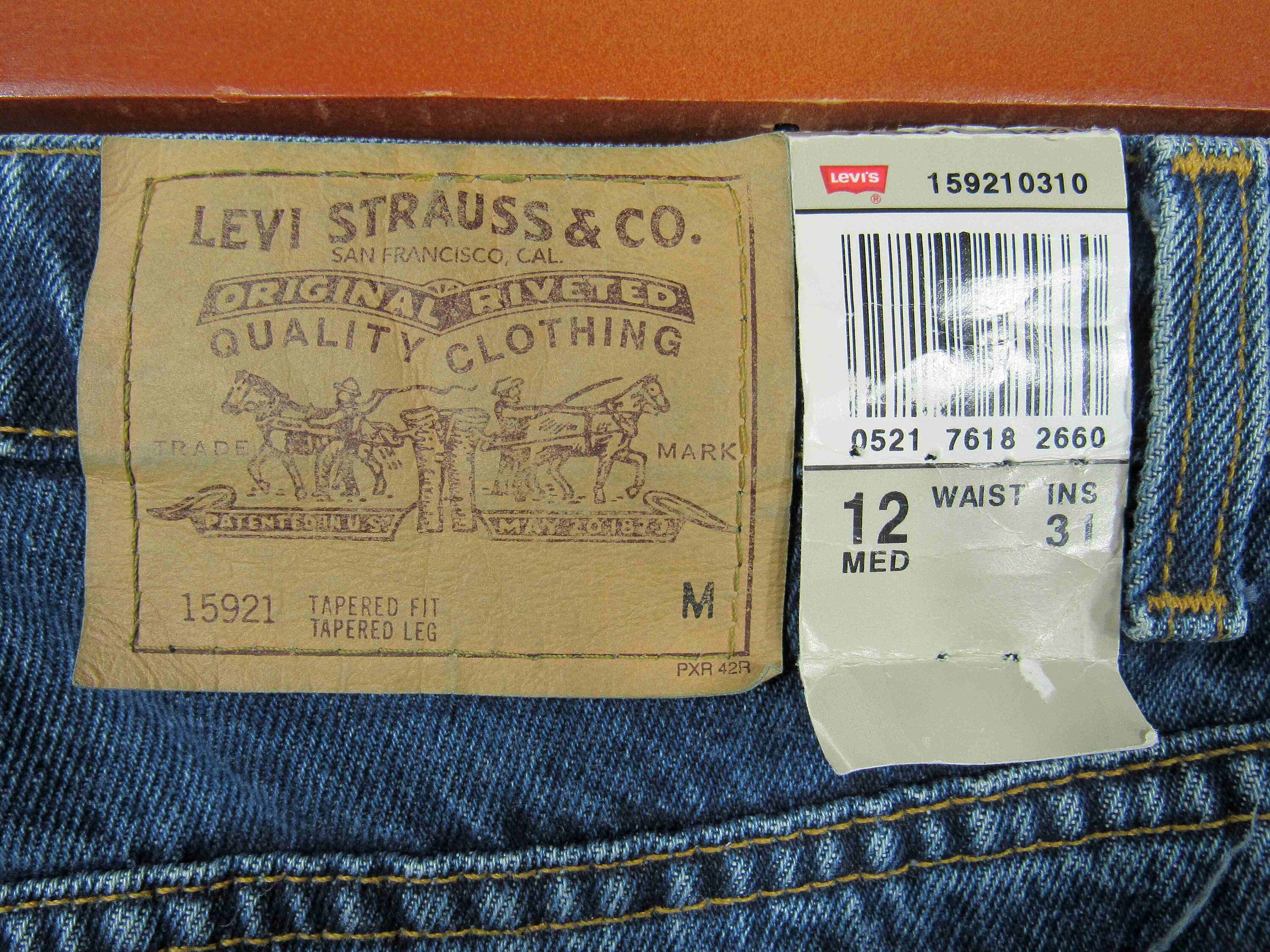 Deadstock 90s Vintage Levi's Women's Orange Tab 15921 Blue Deadstock 90s Vintage Levi's Women's Orange Tab 15921 Blue