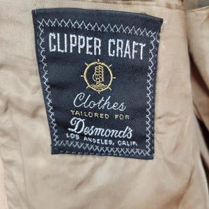 Vintage 1970s Clipper Craft Tan Corduroy 3-piece Suit Men's Chest 40 ...